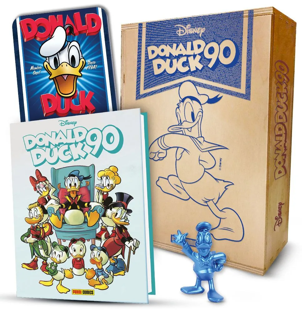 DONALD DUCK 90 ANNIVERSARY BOX VOLUME UNICO - Kissashop